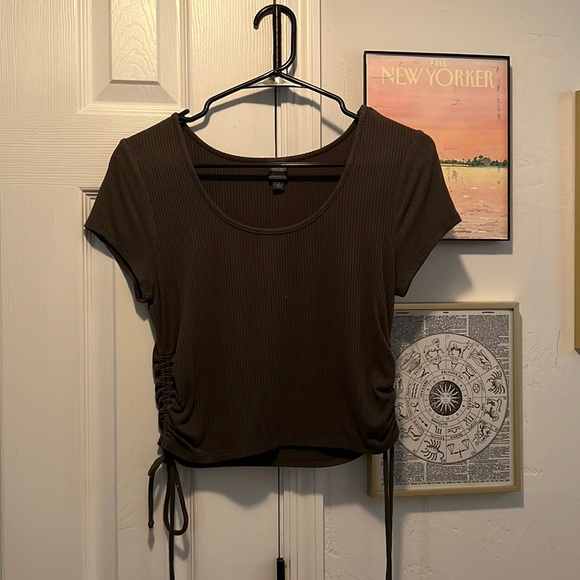 Tops | Tie Up Crop Top | Poshmark